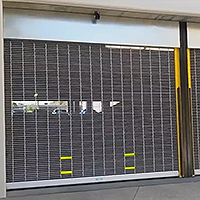 Roll-Up Storefront Door Custom Made – PAYLON – Industrial Roll Up Doors