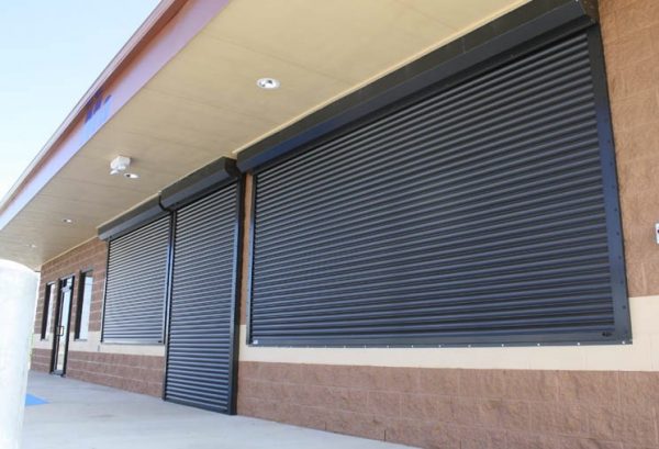 Roll-Up Storefront Door Custom Made – PAYLON – Industrial Roll Up Doors