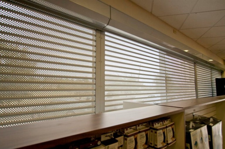 Roll-Up Ventilated Door Custom Made – PAYLON – Industrial Roll Up Doors