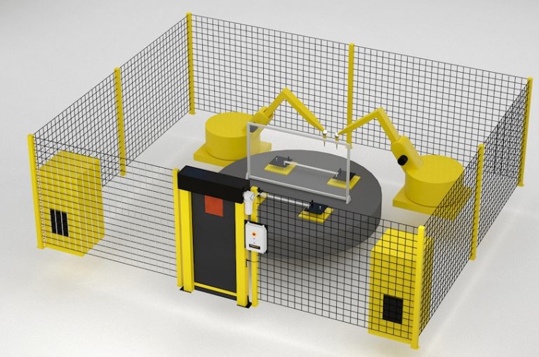 Automated Machine Safety Door – PAYLON – Industrial Roll Up Doors