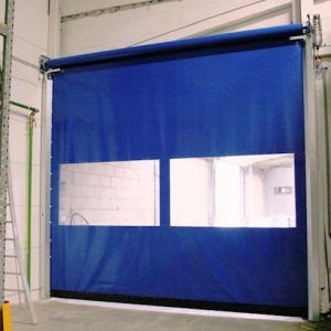 Roll-Up Vinyl Door – Motorized – PAYLON – Industrial Roll Up Doors