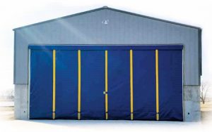 Retractable Vinyl Door | Side to Side – PAYLON – Industrial Roll Up Doors